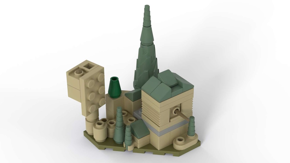 LEGO MOC Old WWII Bunker by jecepede | Rebrickable - Build with LEGO