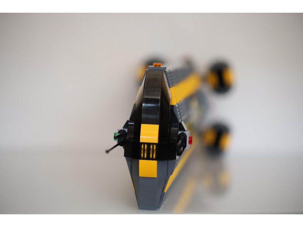 Lego Moc Space Freighter Theta Capital By Brampf Rebrickable