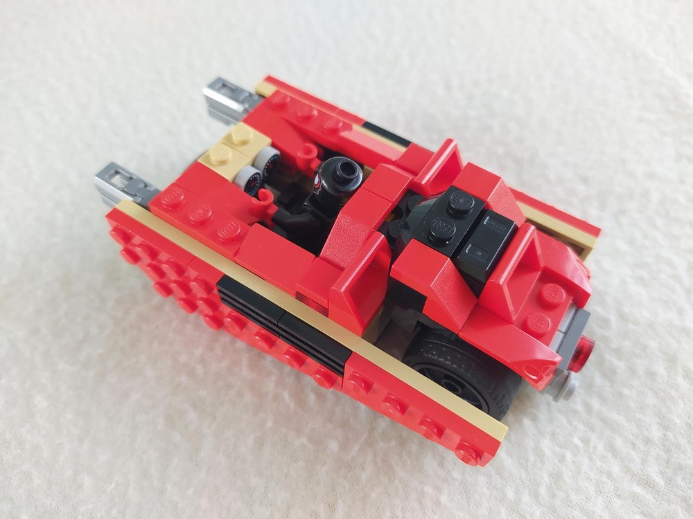 Lego Moc 76244 Armoured Trike By Thekitchenscientist Rebrickable