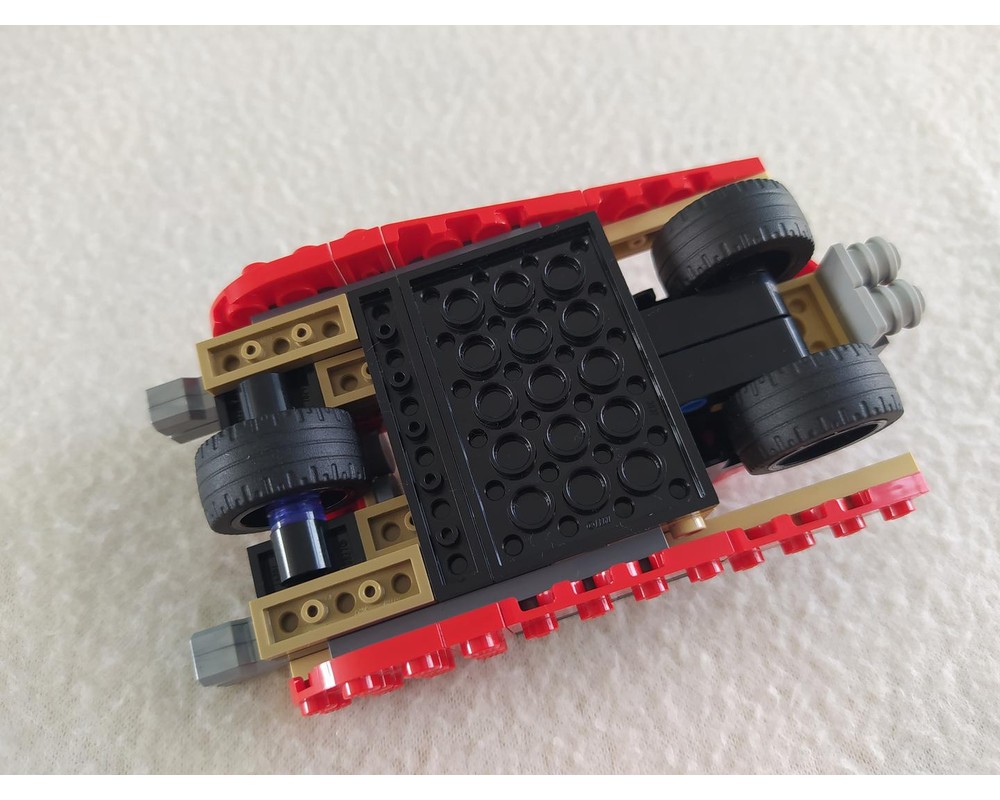 Lego Moc 76244 Armoured Trike By Thekitchenscientist Rebrickable