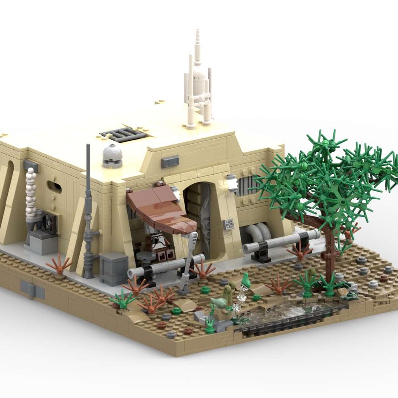 LEGO MOC-153678 The Mandalorian - Mando&Grogu Homestead on Nevarro by ...
