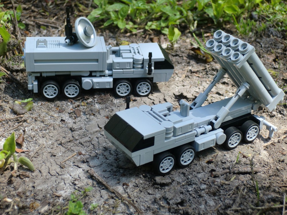 LEGO MOC Microscale HEMTT Launch System by BrickMonkeyMOCs ...