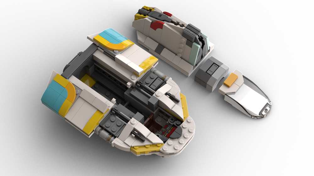 Lego Moc The Phantom 2 Rebelsahsoka By 2bricksofficial Rebrickable
