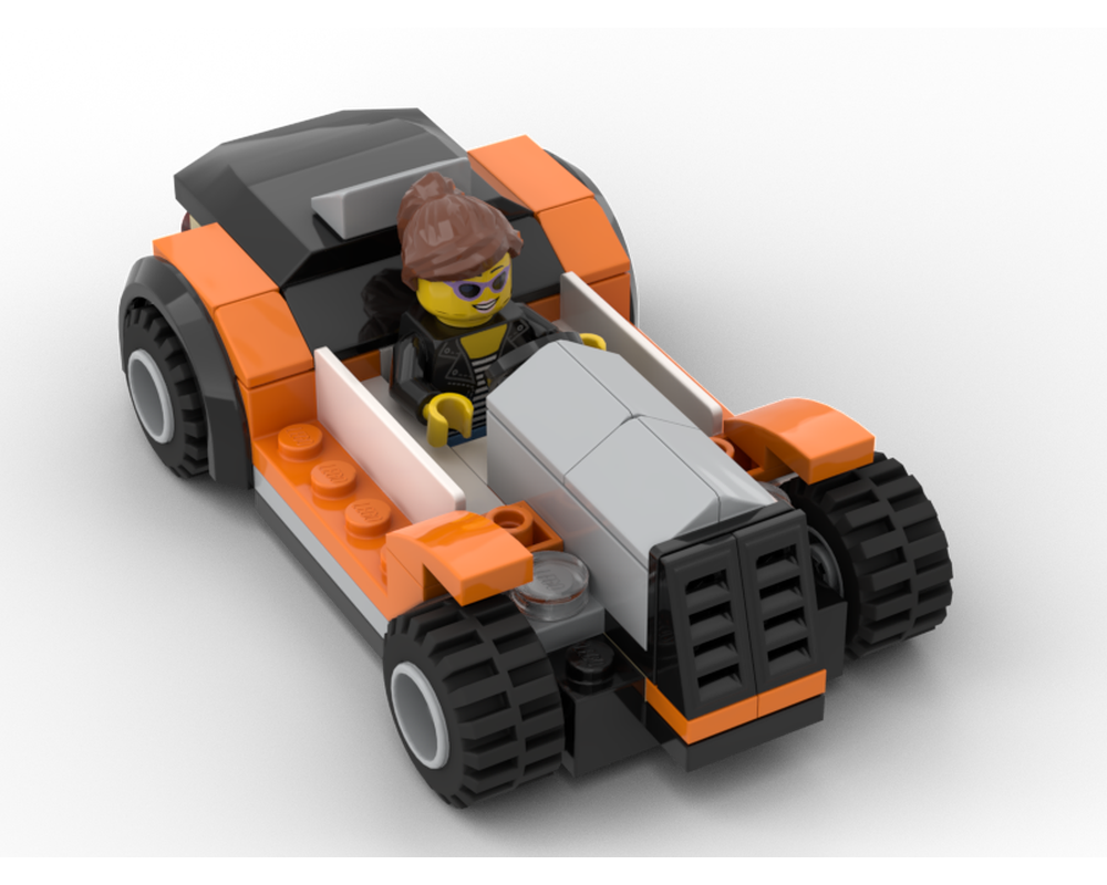 LEGO MOC 60305 - Roadster by hoppepe | Rebrickable - Build with LEGO