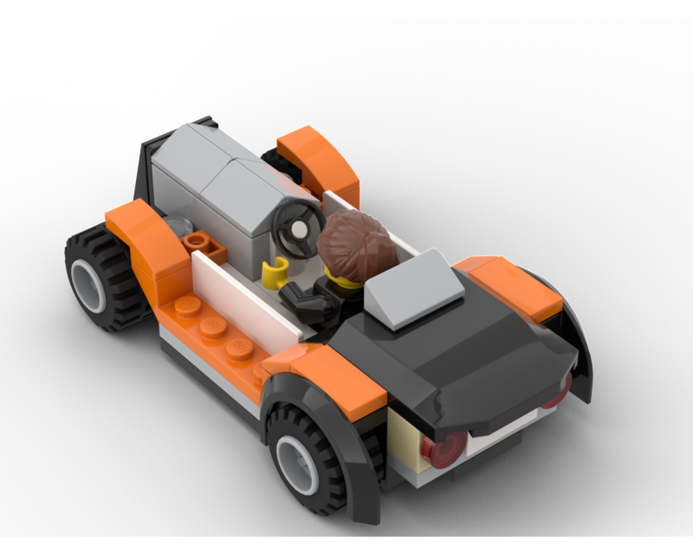 LEGO MOC 60305 - Roadster by hoppepe | Rebrickable - Build with LEGO
