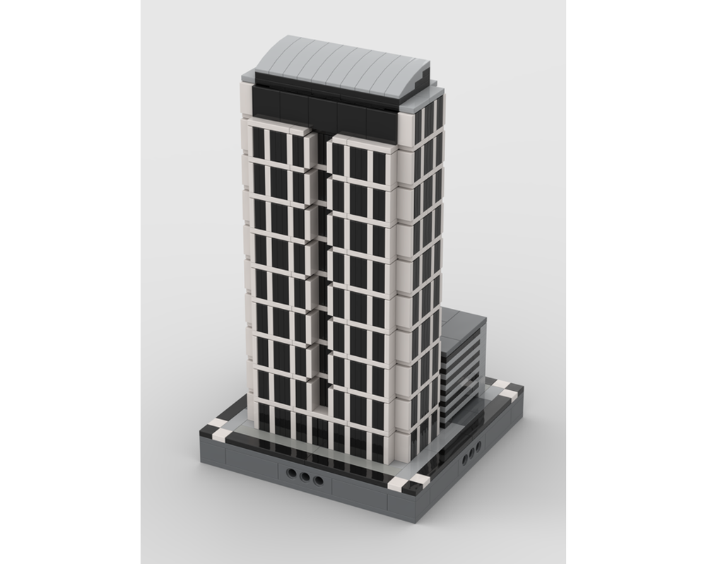 LEGO MOC 5 Houston Center by iambriguy | Rebrickable - Build with LEGO