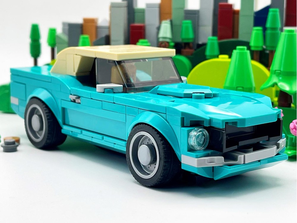 LEGO MOC Built Tough Mustang 1st Gen by IBrickedItUp | Rebrickable ...
