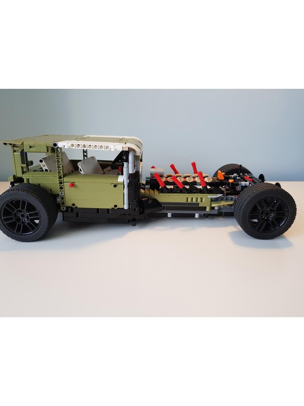 LEGO MOC 42110 alt Hotrod by przemoe | Rebrickable - Build with LEGO