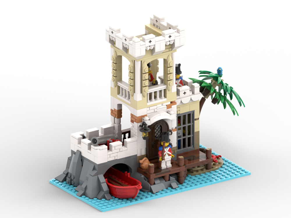 LEGO MOC 6263 - Imperial Outpost - Remake by esdi | Rebrickable - Build ...