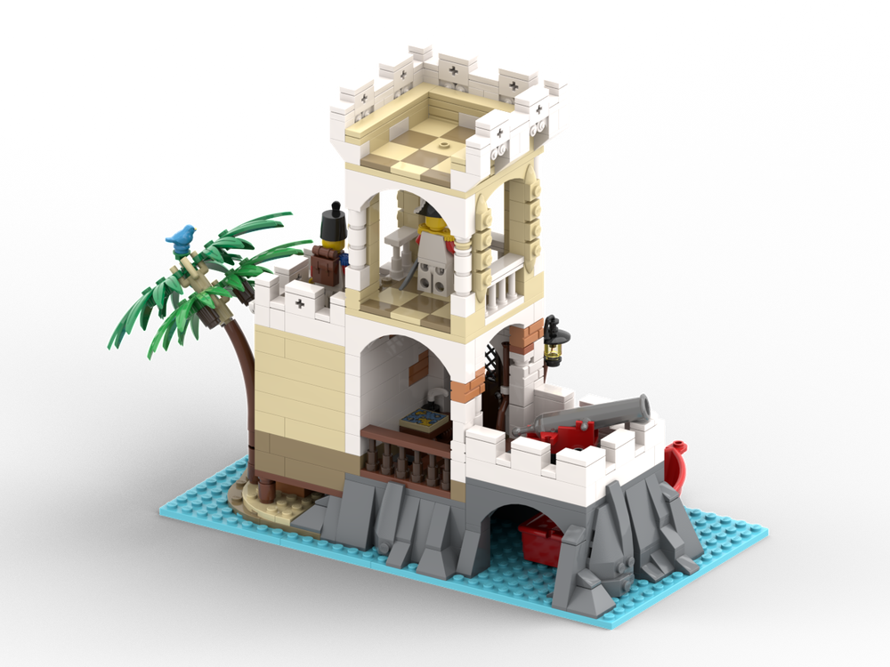 LEGO MOC 6263 - Imperial Outpost - Remake by esdi | Rebrickable - Build ...