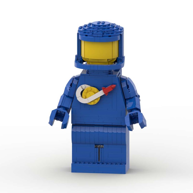 LEGO MOC Up-Scaled LEGO Spaceman by ZTBricks | Rebrickable - Build with ...