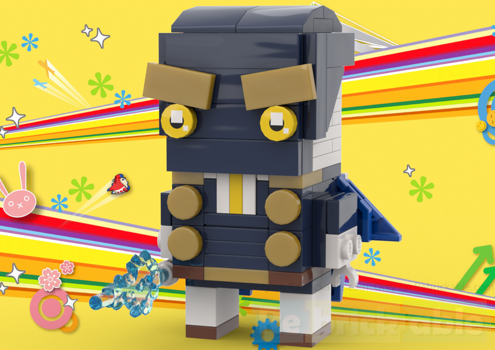 LEGO MOC Sukuna-Hikona BrickHead - Persona 4 by GoldengamerLego ...