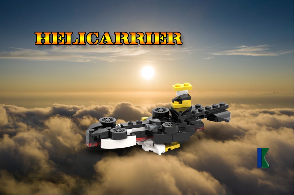 LEGO MOC Helicarrier by Klemmbau | Rebrickable - Build with LEGO