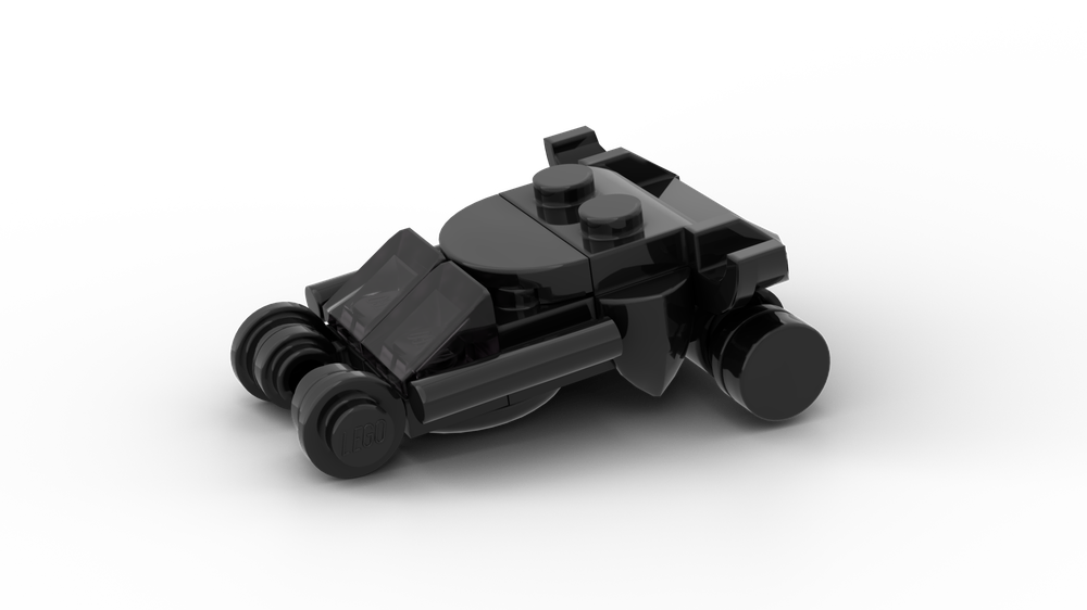 LEGO MOC Micro Dark Knight Tumbler by Legonquista | Rebrickable - Build ...