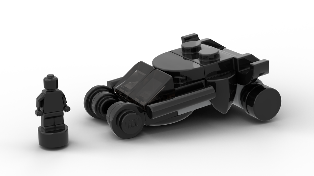 LEGO MOC Micro Dark Knight Tumbler by Legonquista | Rebrickable - Build ...