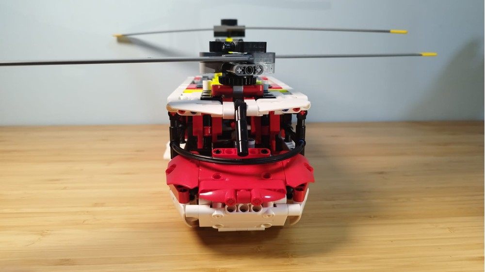 LEGO MOC Tandem Rotor Helicopter (42145 Alternate build) by nopingrid ...