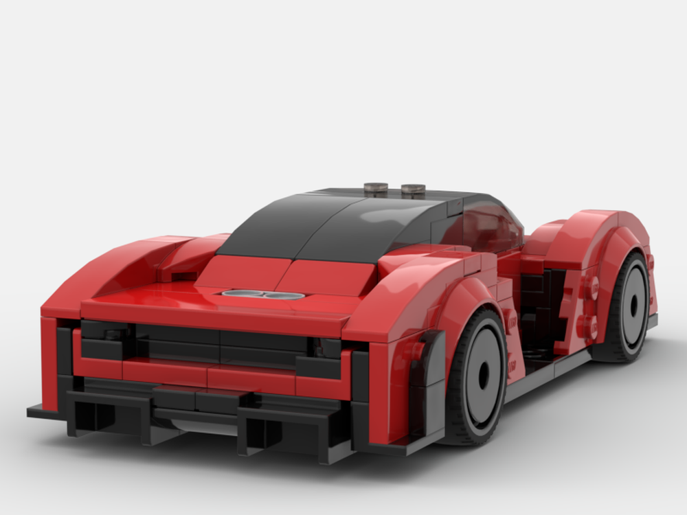 LEGO MOC 2023 Czinger 21c V-Max by KineticKit | Rebrickable - Build ...