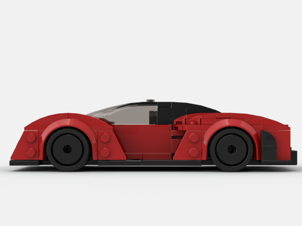 LEGO MOC 2023 Czinger 21c V-Max by KineticKit | Rebrickable - Build ...