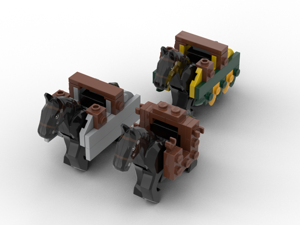 LEGO MOC Brickbuilt Horse Bardings by Ghiojo | Rebrickable - Build with ...