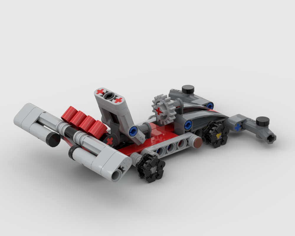 Lego Moc Gokart 42132 Alternative By Erikgs Rebrickable Build With Lego