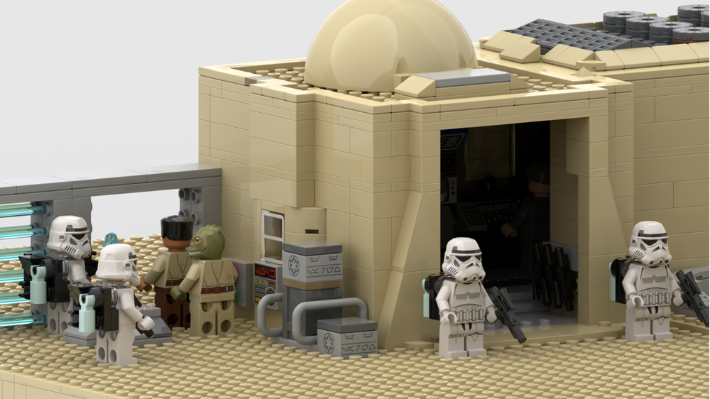 LEGO MOC Tatooine Imperial Checkpoint by PauloJorgeRamos | Rebrickable ...