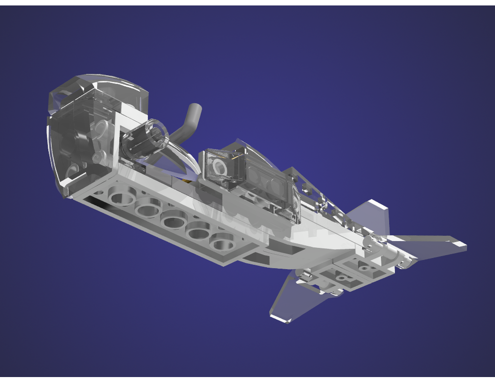 LEGO MOC Invisible Hover Bike by KennoMonkey | Rebrickable - Build with LEGO