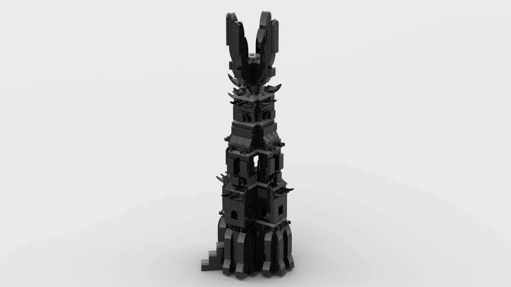 LEGO MOC Mini 10237 Tower of Orthanc by christromans | Rebrickable ...