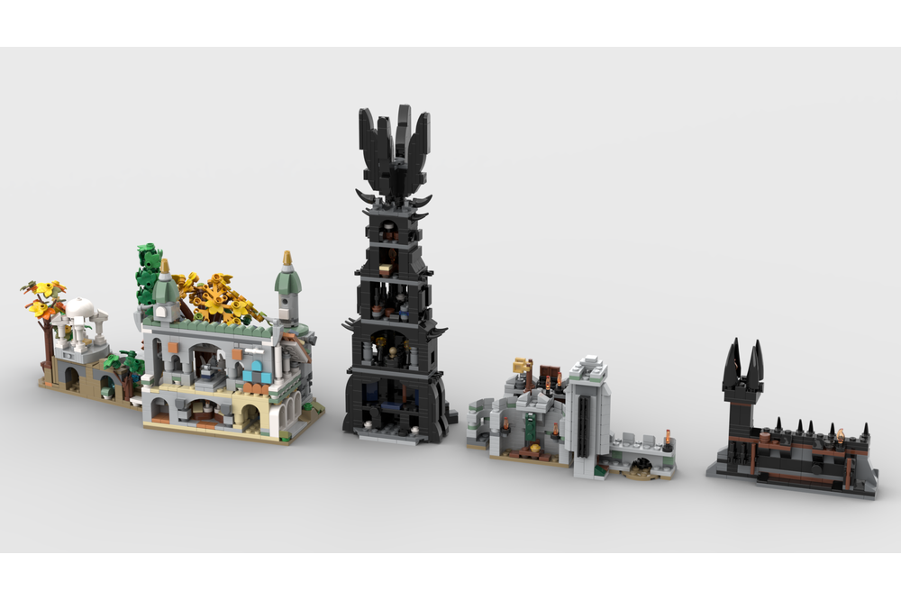 LEGO MOC Mini Lord Of The Rings Collection by christromans ...