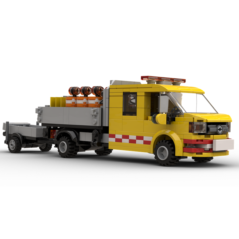 LEGO MOC Medium Double Cab Flatbed Van - Escort by HardytheDoggo ...