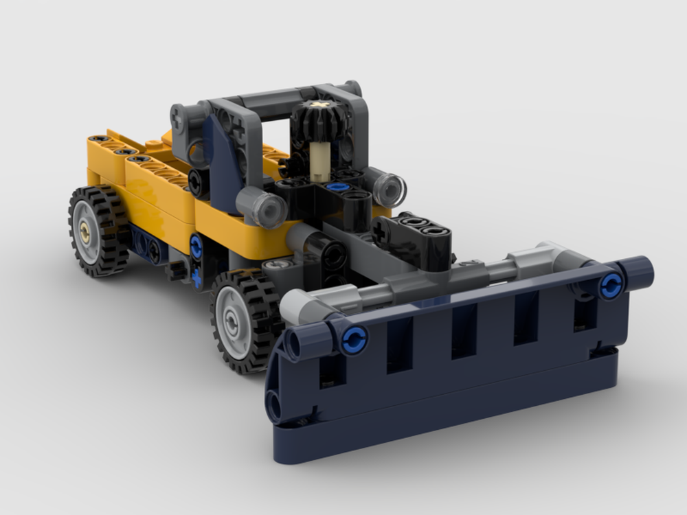 LEGO MOC 42147 - Snowplow by notecolt | Rebrickable - Build with LEGO