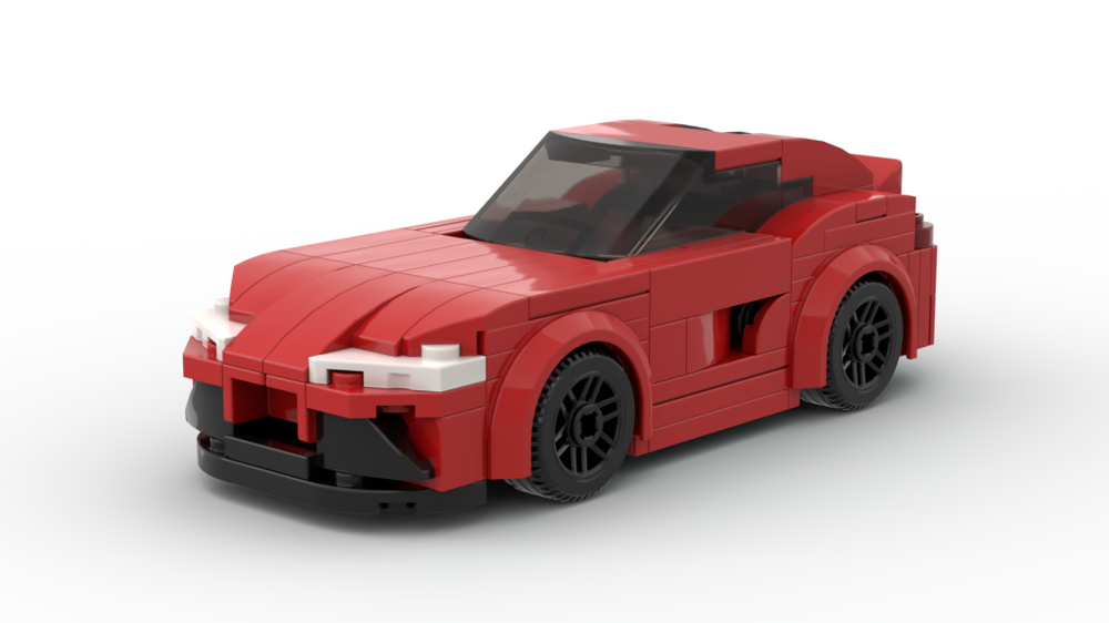 LEGO MOC Toyota GR Supra (6wide) by Feel The Bricks | Rebrickable ...