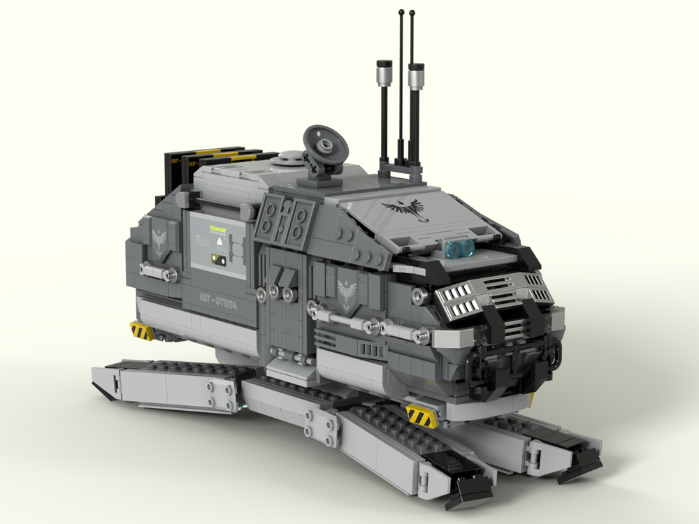 LEGO MOC Futuristic Armoured Generator Transport by Futurism_Lego ...