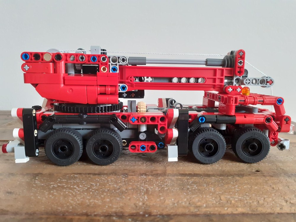 Lego Moc Mini Technic Crane By Scynox Rebrickable Build With Lego