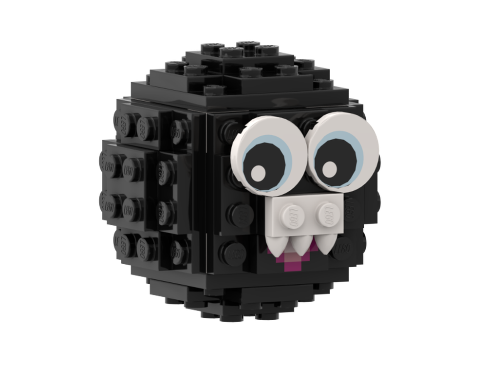 LEGO MOC Gastly by TortugaHasAShell | Rebrickable - Build with LEGO