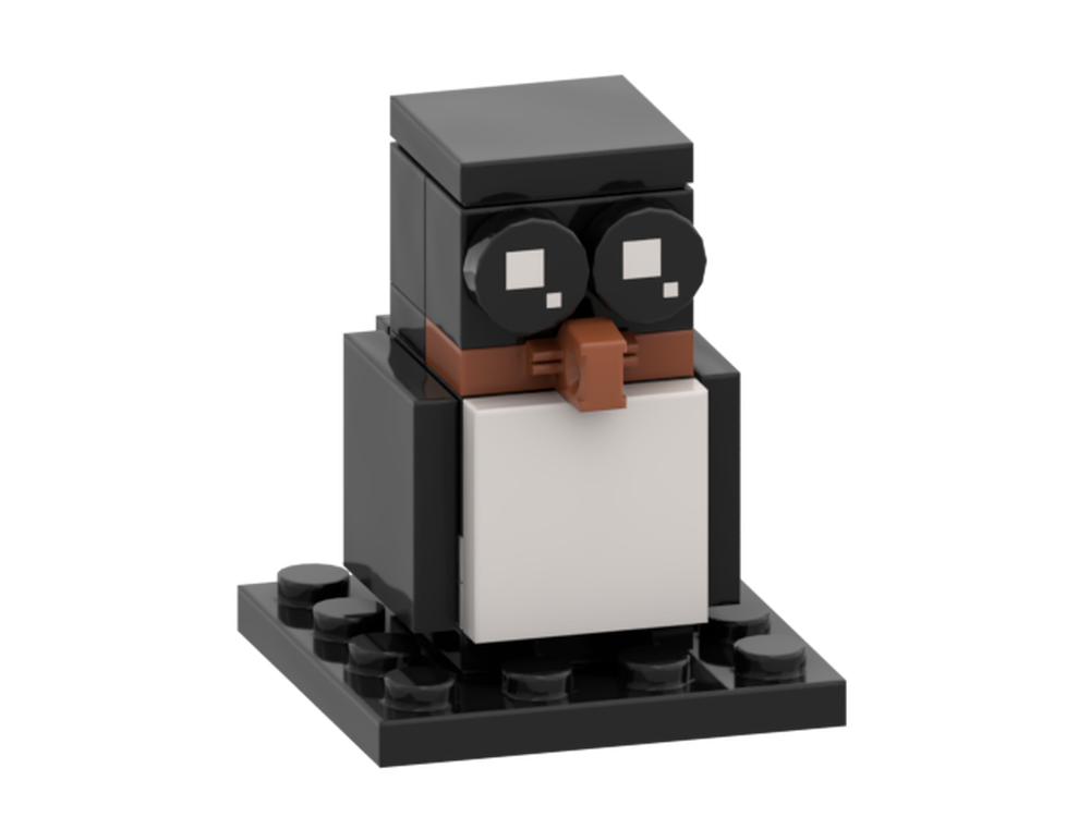 LEGO MOC Mini Penguin Brickheadz by LegacyLego | Rebrickable - Build ...