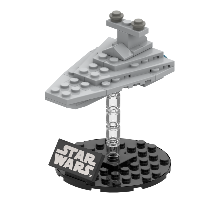 LEGO MOC Micro Scale Star Destroyer by LegacyLego | Rebrickable - Build ...
