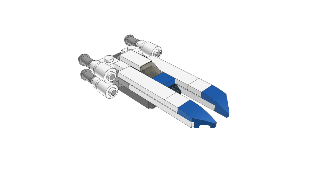LEGO MOC MIcro U Wing by Samus40k | Rebrickable - Build with LEGO