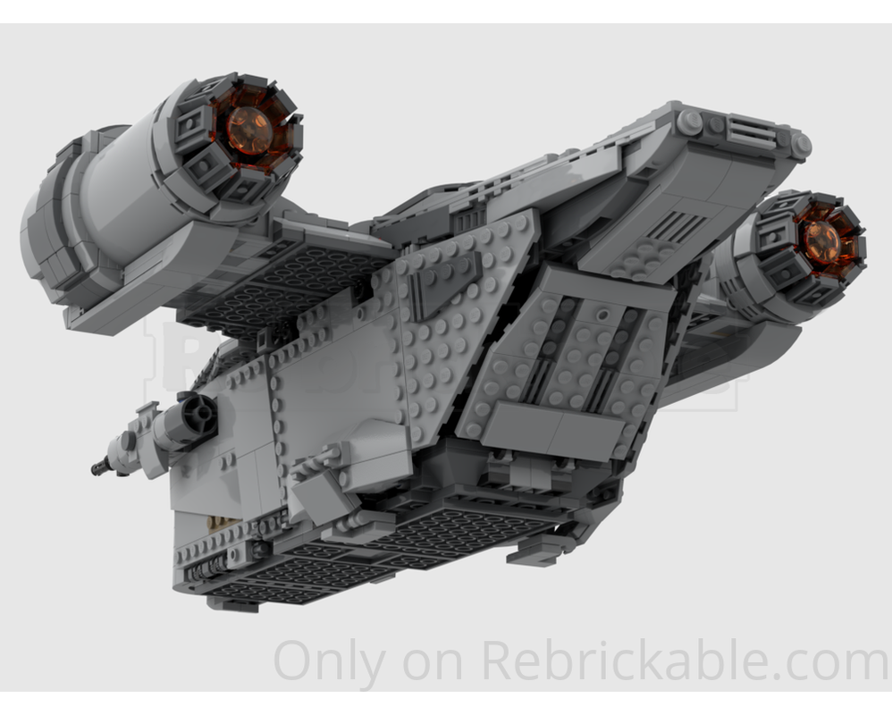 LEGO MOC 75292 Razor Crest Modifications MOC-64158 by aachthor ...
