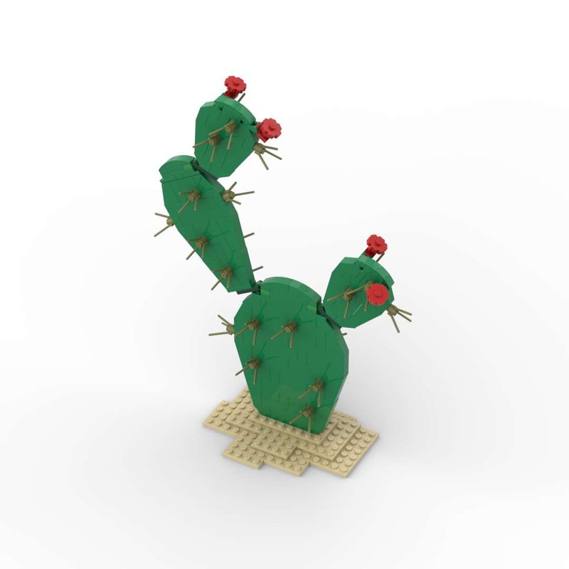 LEGO MOC Bunny Ear Cactus by porklegoguy | Rebrickable - Build with LEGO