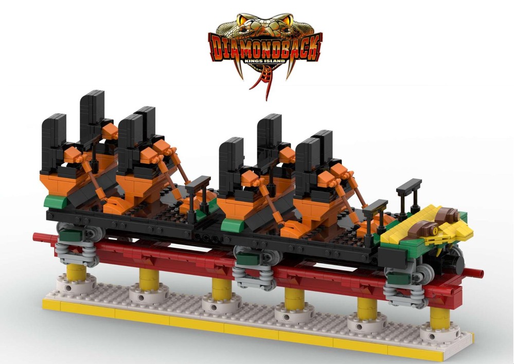 LEGO MOC-153924 ROLLERCOASTER - DIAMONDBACK - Kings Island by Coasters ...