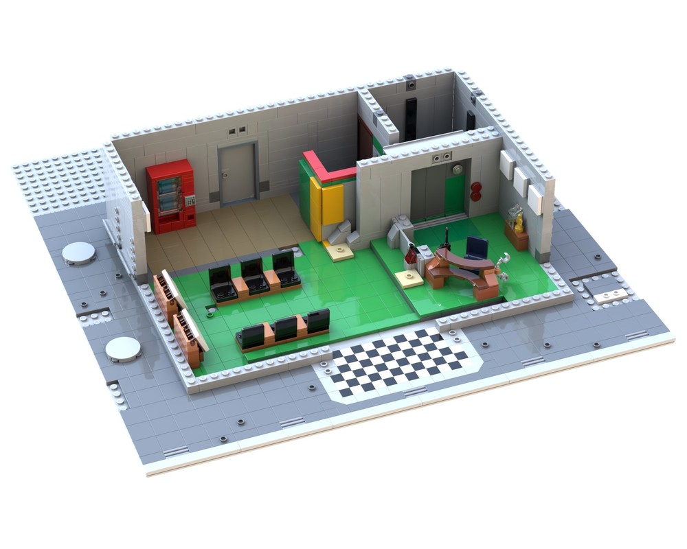 LEGO MOC Double Daily Bugle Office Tower by CelloFellow | Rebrickable ...