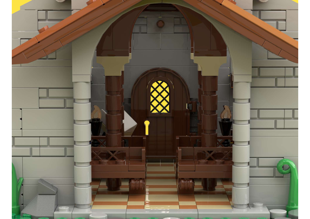 LEGO MOC Lion Knights' Church (fitting to 10305) by lux.bricks ...