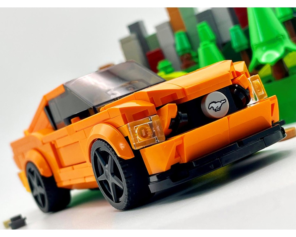 Lego Moc Built Tough Mustang 6th Gen By Ibrickeditup Rebrickable