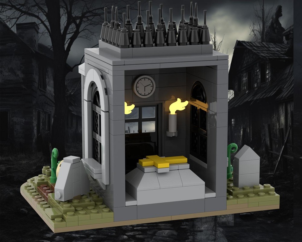 LEGO MOC The Crypt Wednesday Addams family by Bullbrick_store ...