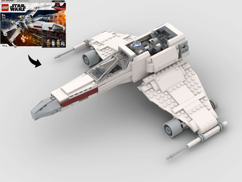 LEGO MOC New Republic E-Wing Starfighter – Alternate Build of 75301 ...