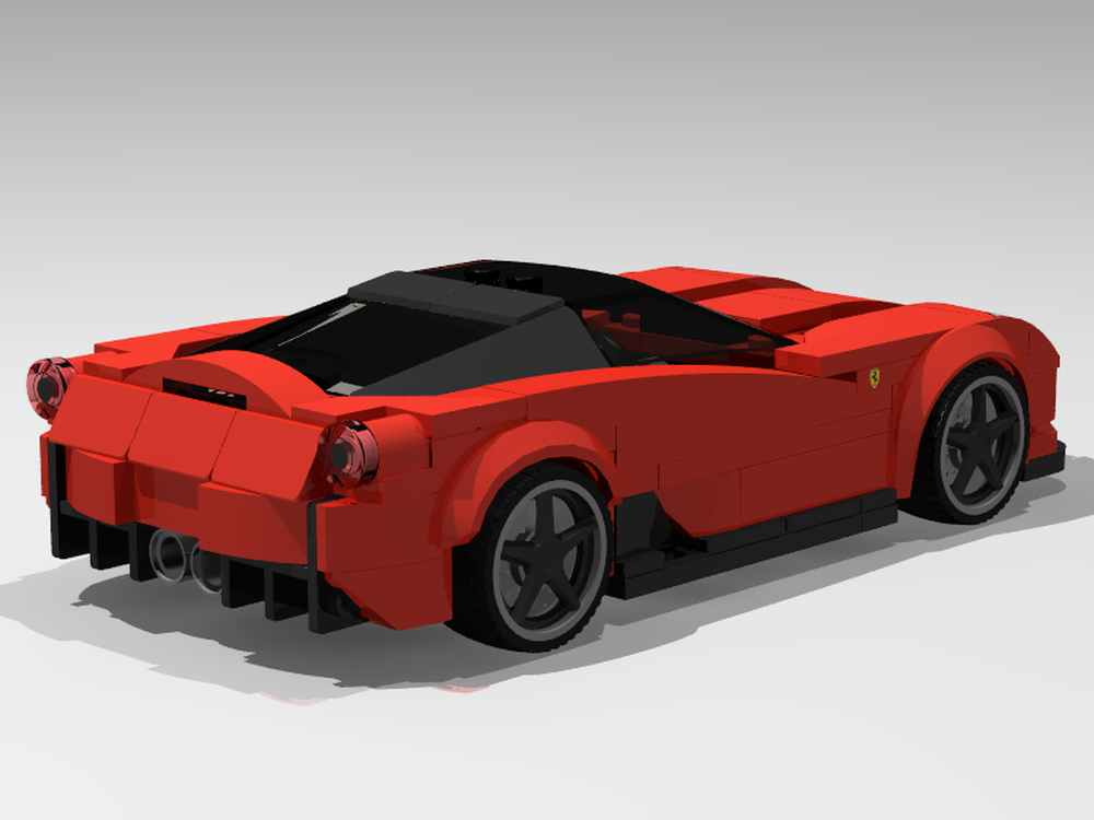 Lego Moc Ferrari 599 Xx Gto By Deconsnowman Rebrickable Build With Lego