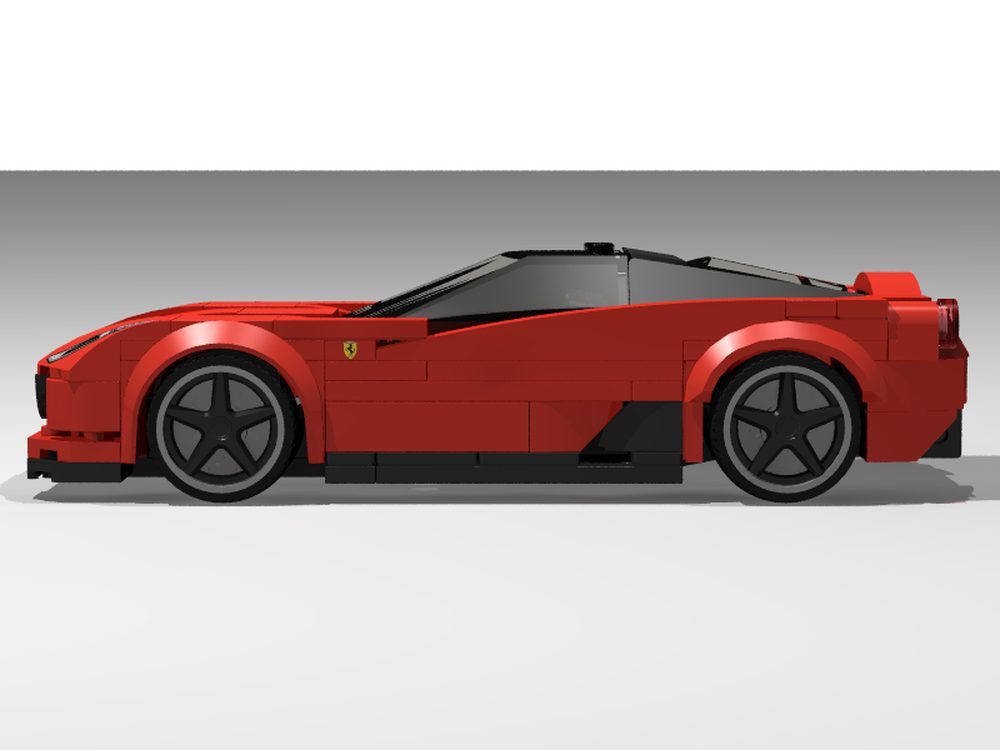 Lego Moc Ferrari 599 Xx Gto By Deconsnowman Rebrickable Build With Lego
