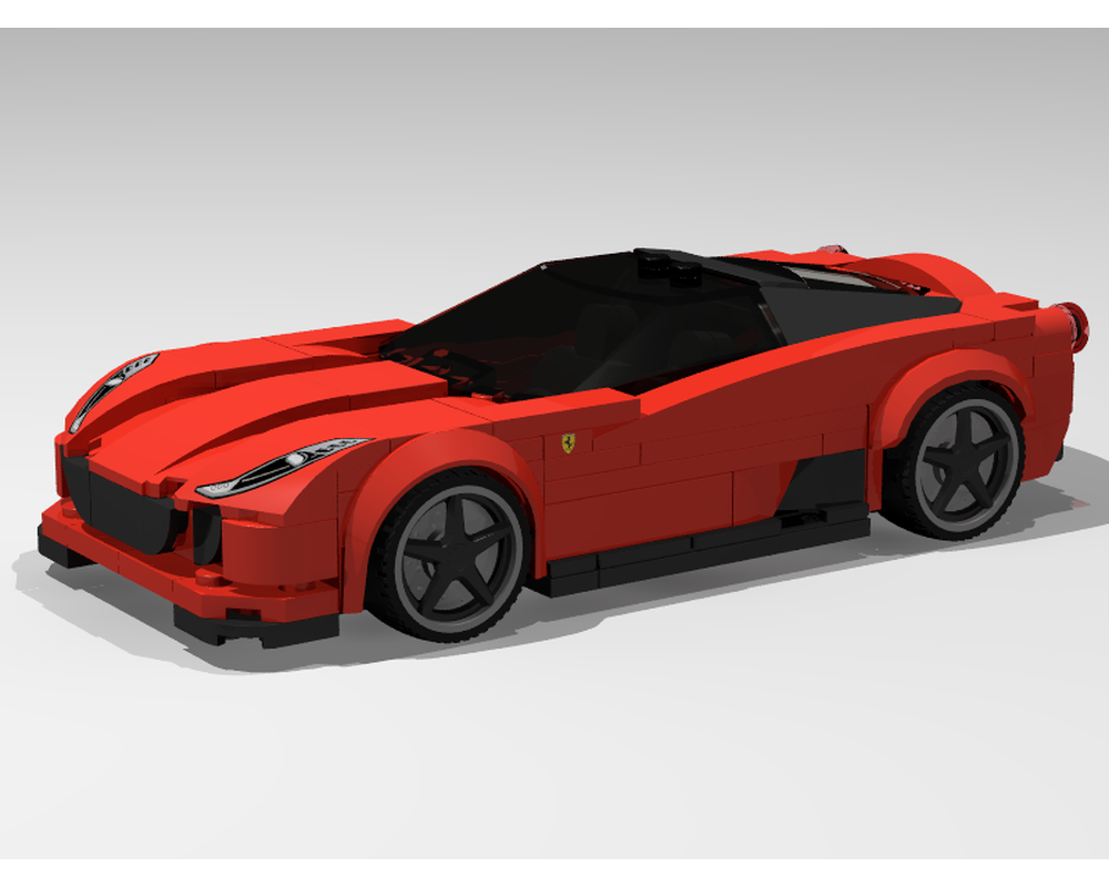 Lego Moc Ferrari 599 Xx Gto By Deconsnowman Rebrickable Build With Lego
