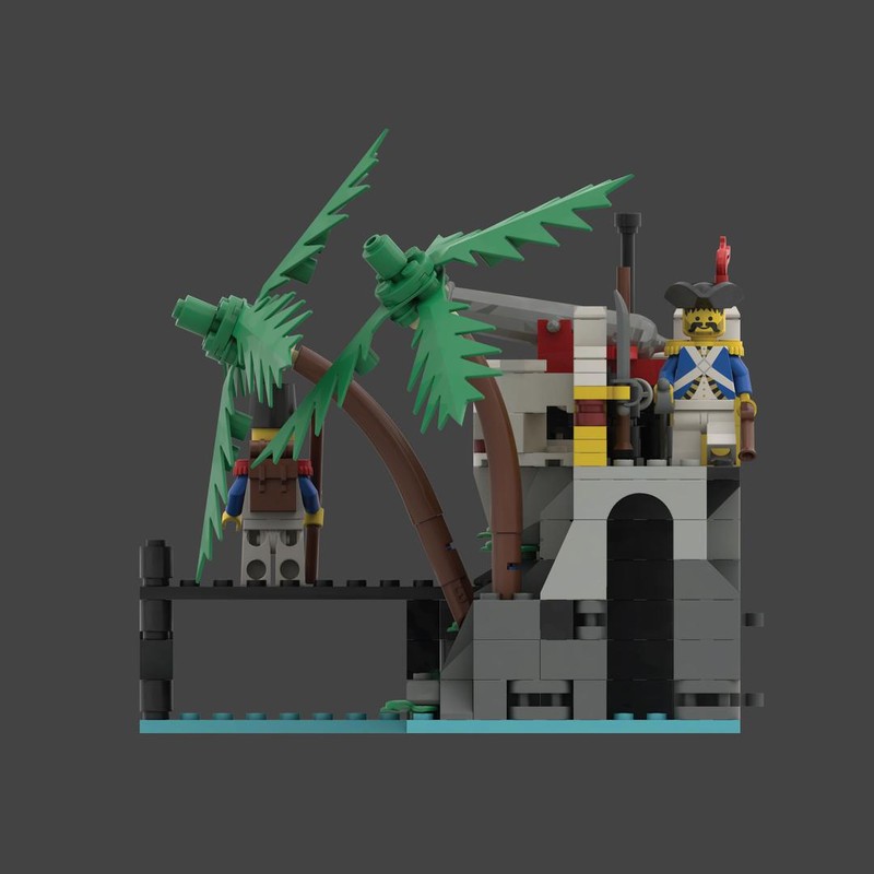 LEGO MOC Dock Expansion: Eldorado Fortress (10320) by ...