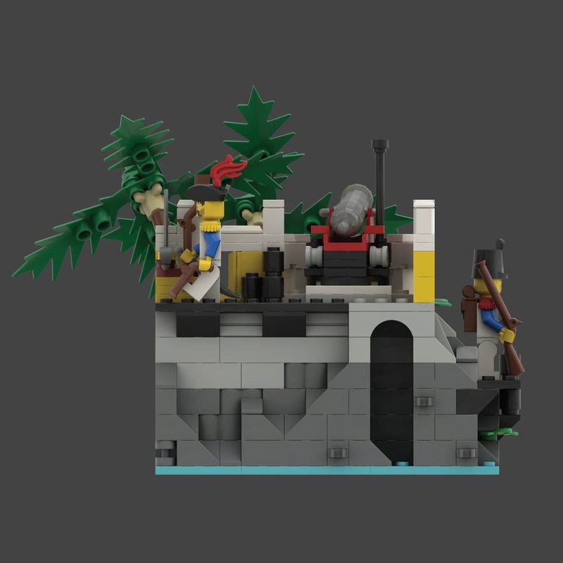 LEGO MOC Dock Expansion: Eldorado Fortress (10320) by ...